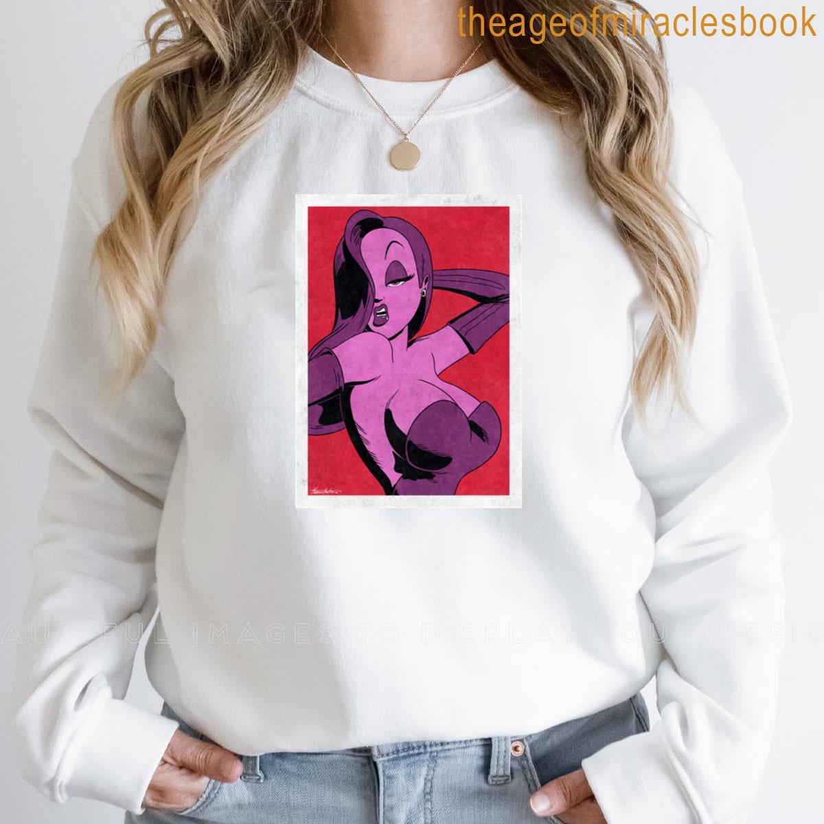 Jessica Rabbit - Who Framed Roger Rabbit Pop Art T-shirt