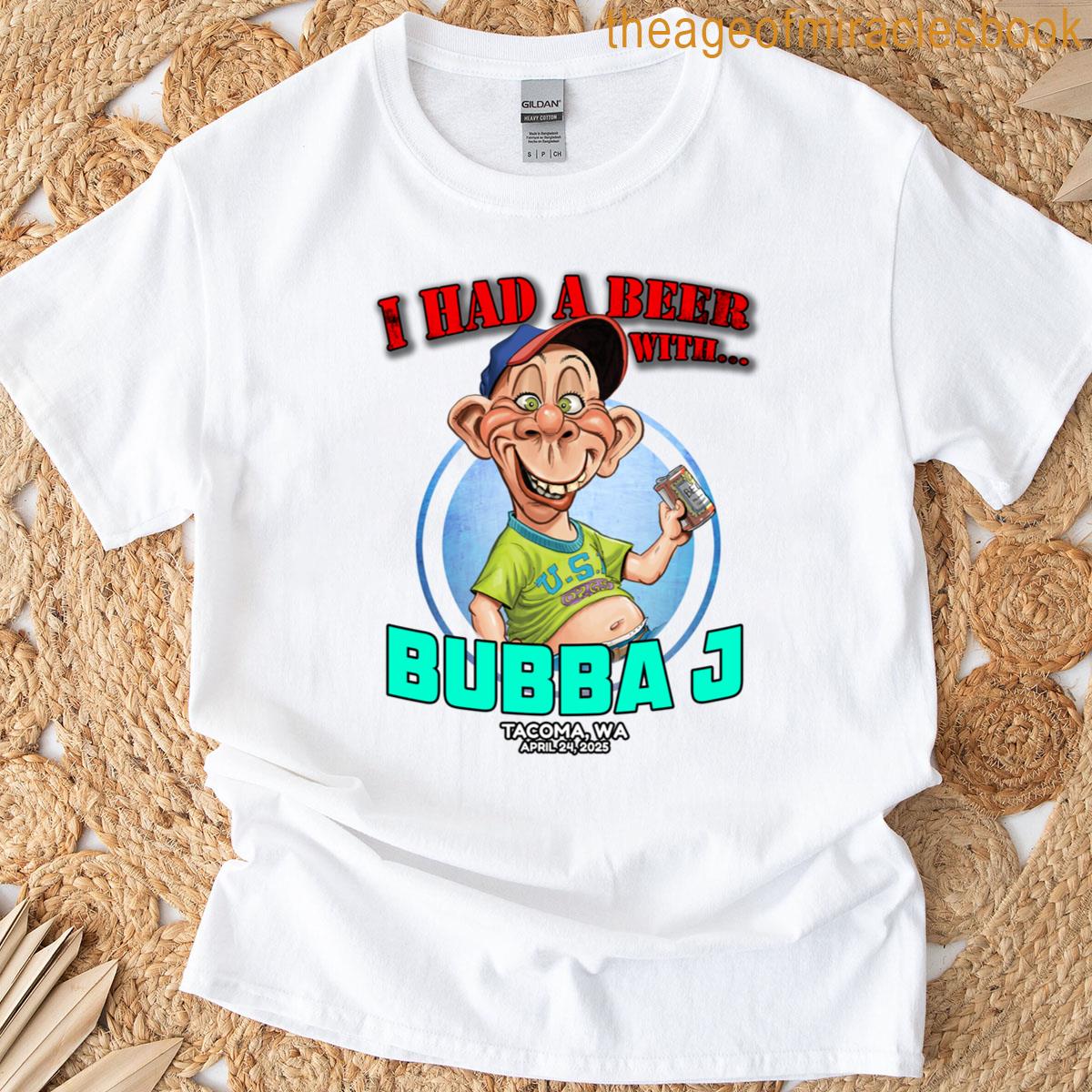 Bubba J Tacoma Wa 2025 T-shirt