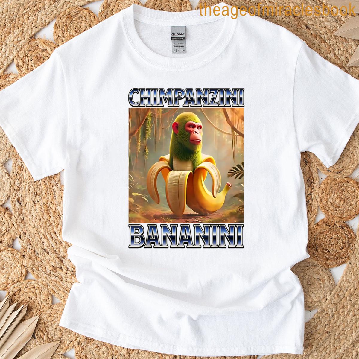 Chimpanzini Bananini - Italian Brainrot Meme T-shirt