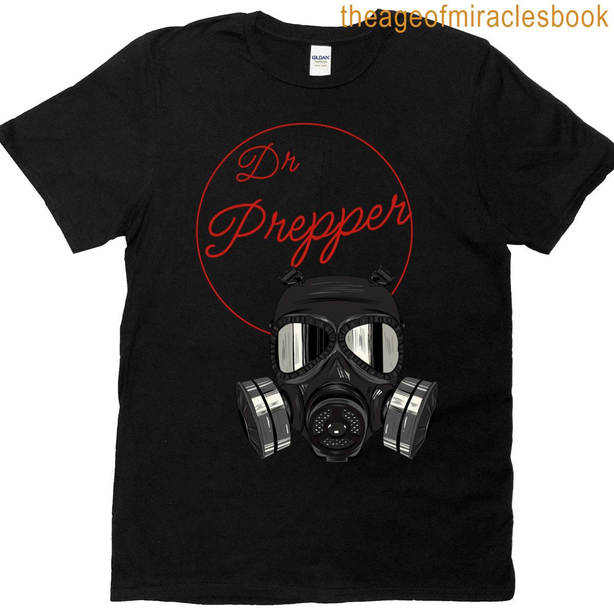 Dr Prepper Gas Mask T-shirt