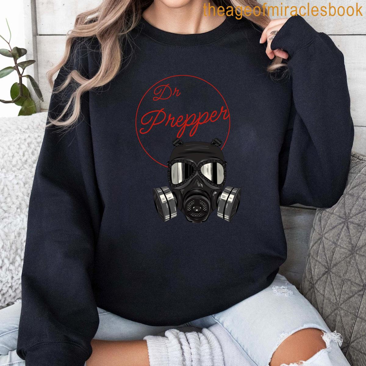 Dr Prepper Gas Mask T-shirt