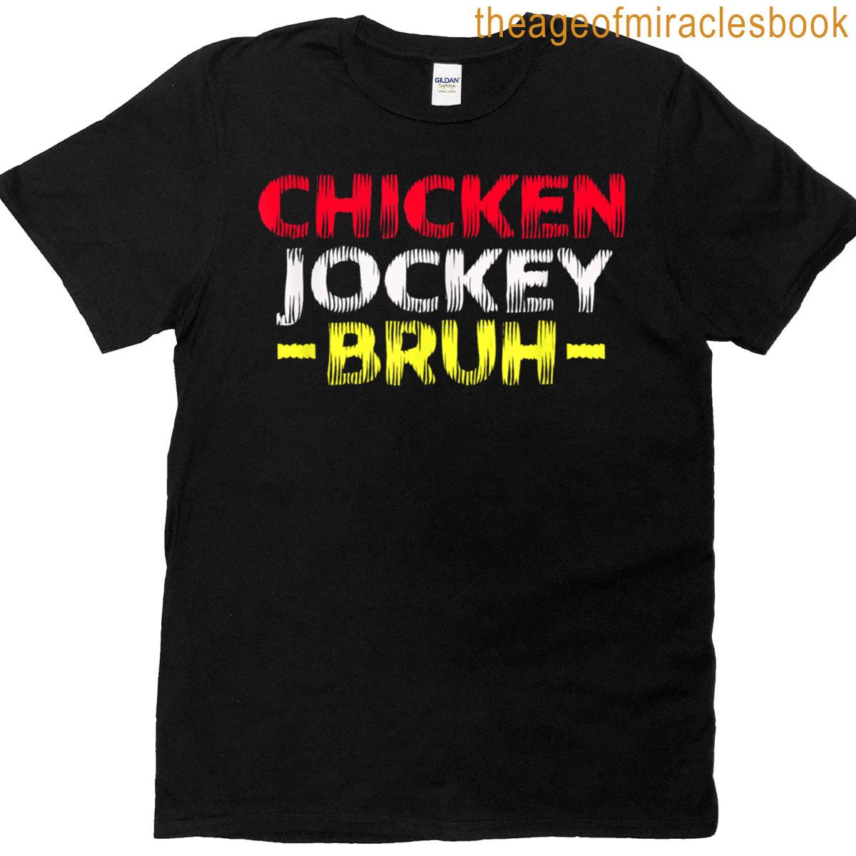 Funny Chicken Jockey - Bruh Meme T-shirt