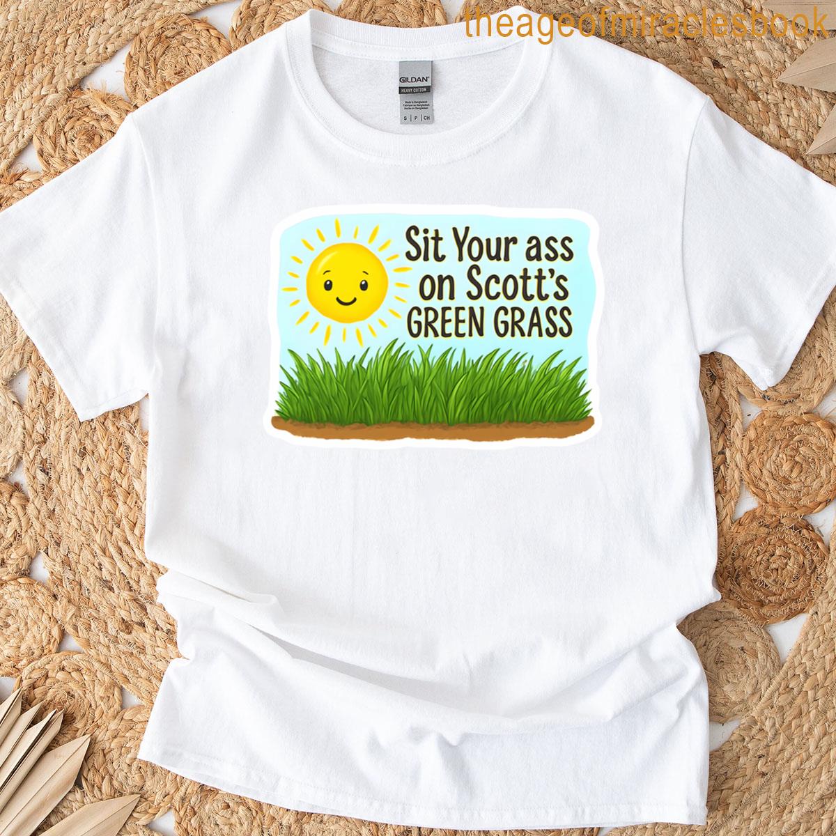 Grass Sticker T-shirt