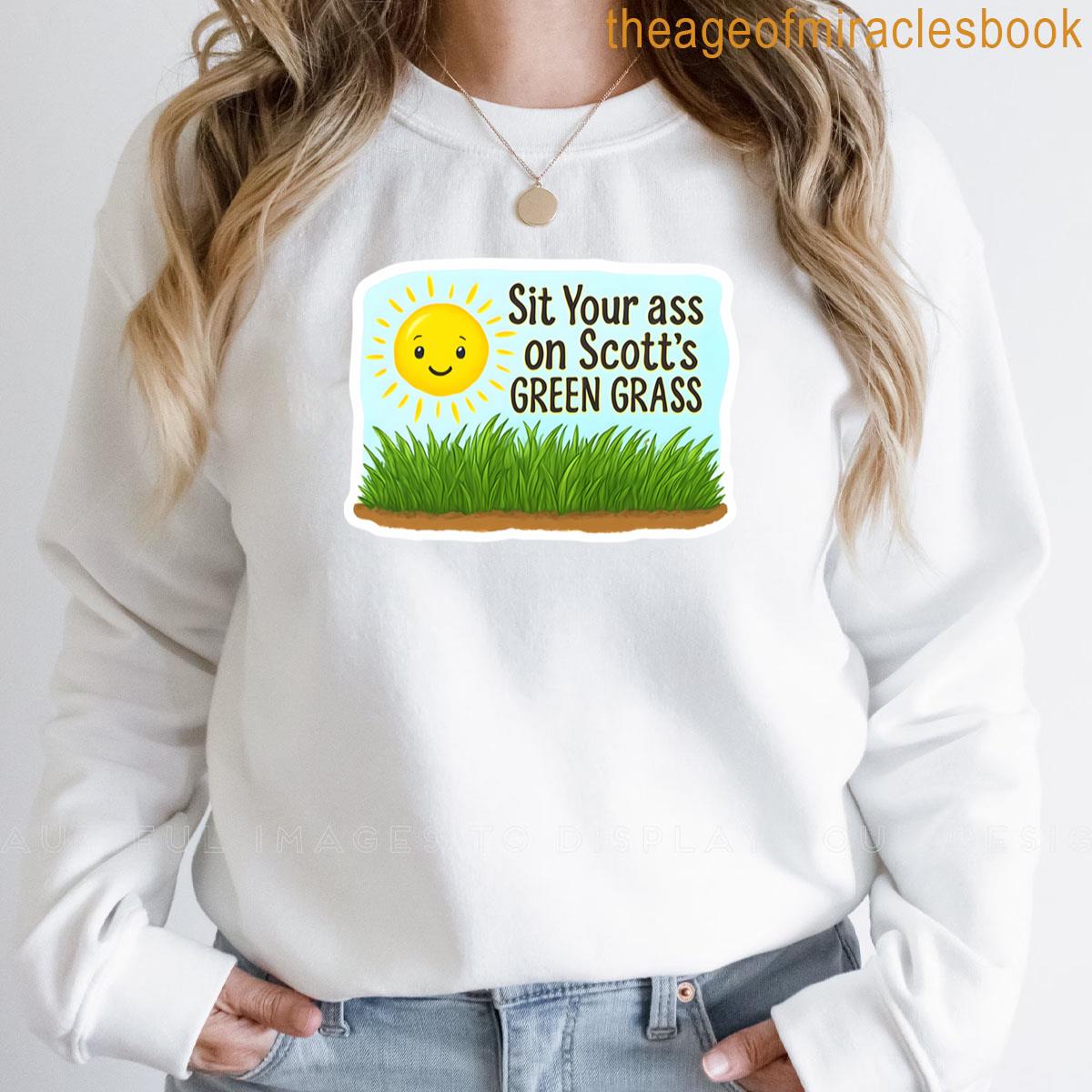 Grass Sticker T-shirt