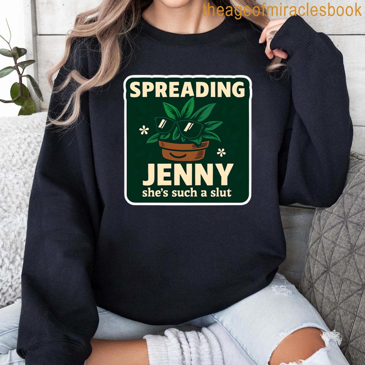 Spreading Jenny Sticker Oversized T-shirt