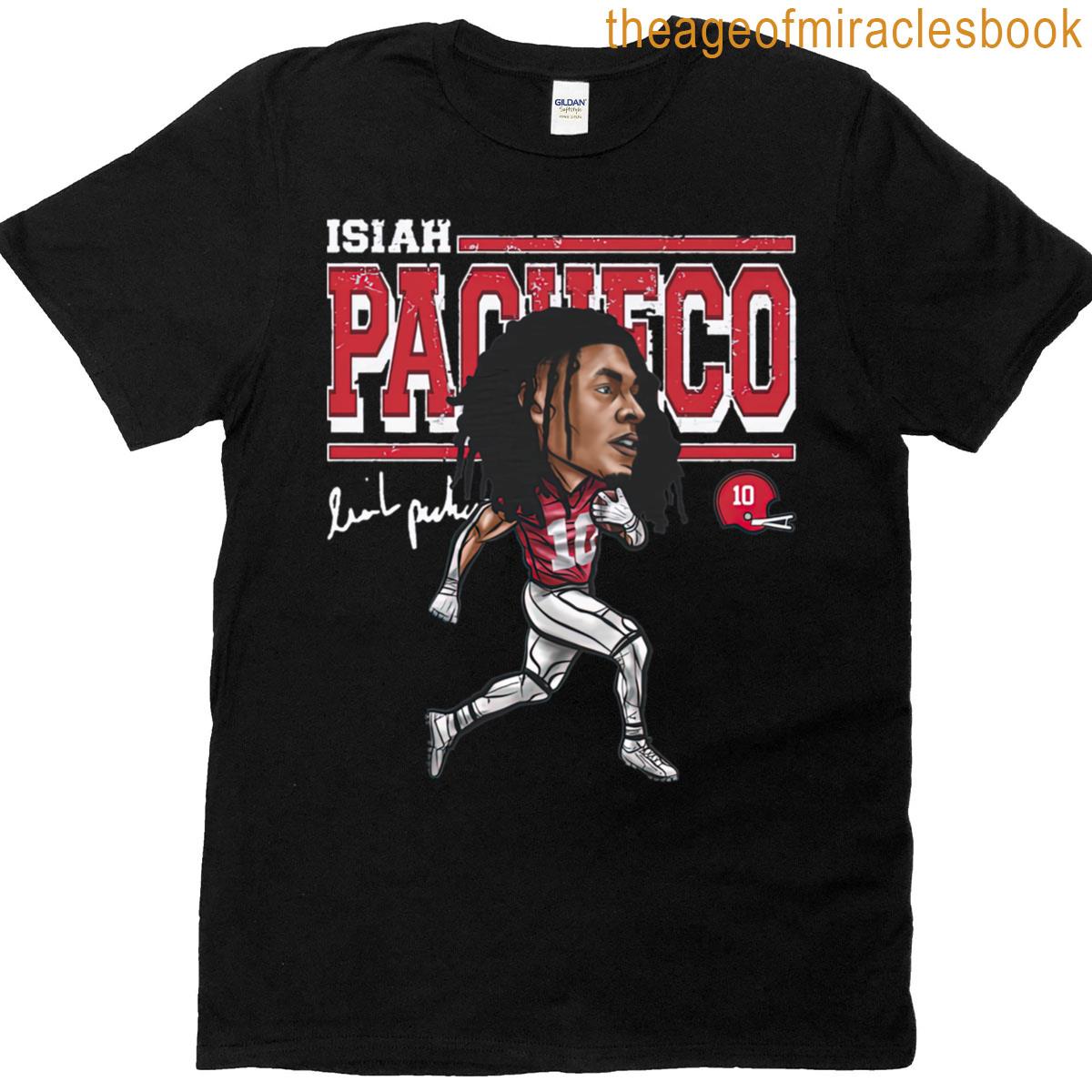 Isiah Pacheco Kansas City Cartoon T-shirt