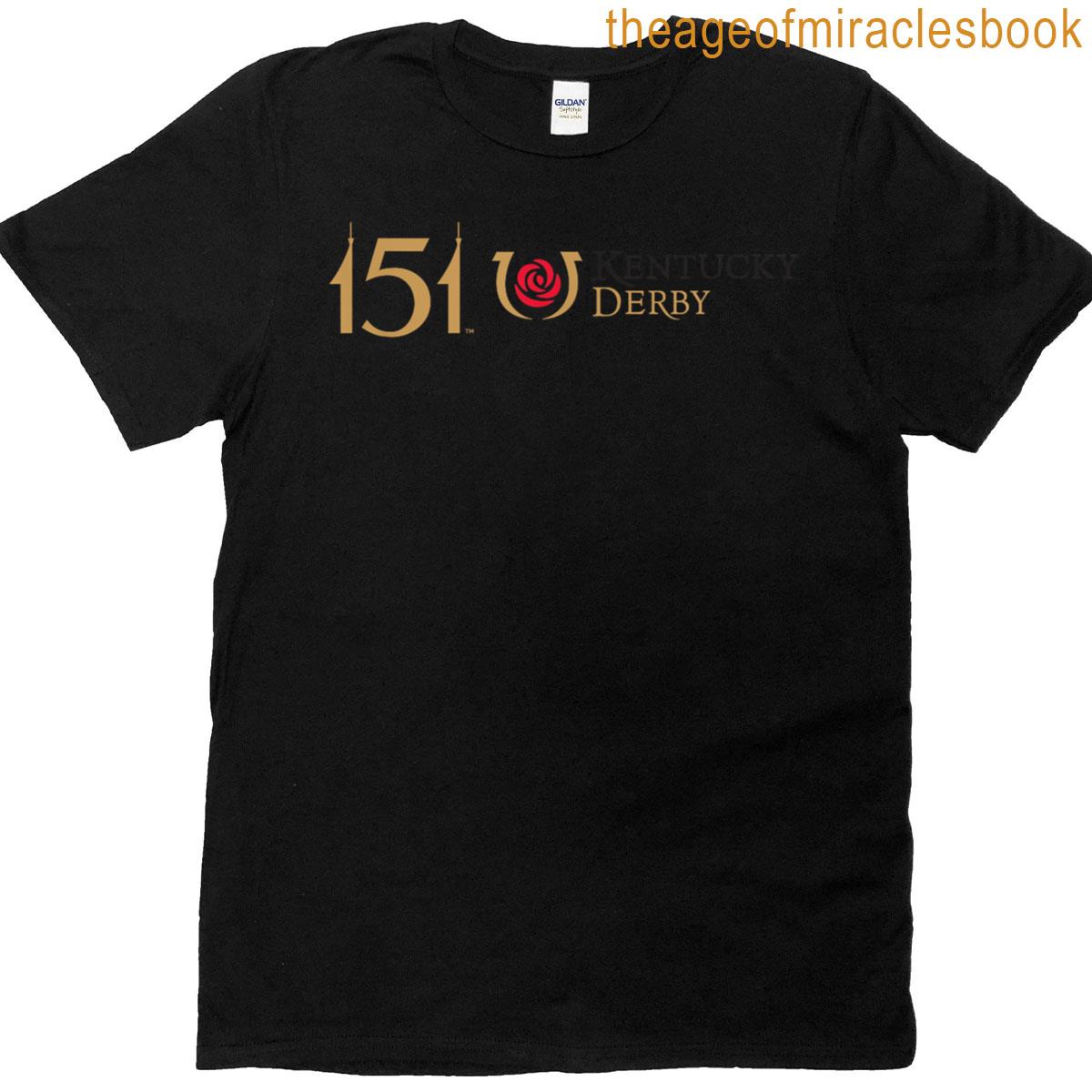 Kentucky Derby 151 White Officially Licensed T-shirt