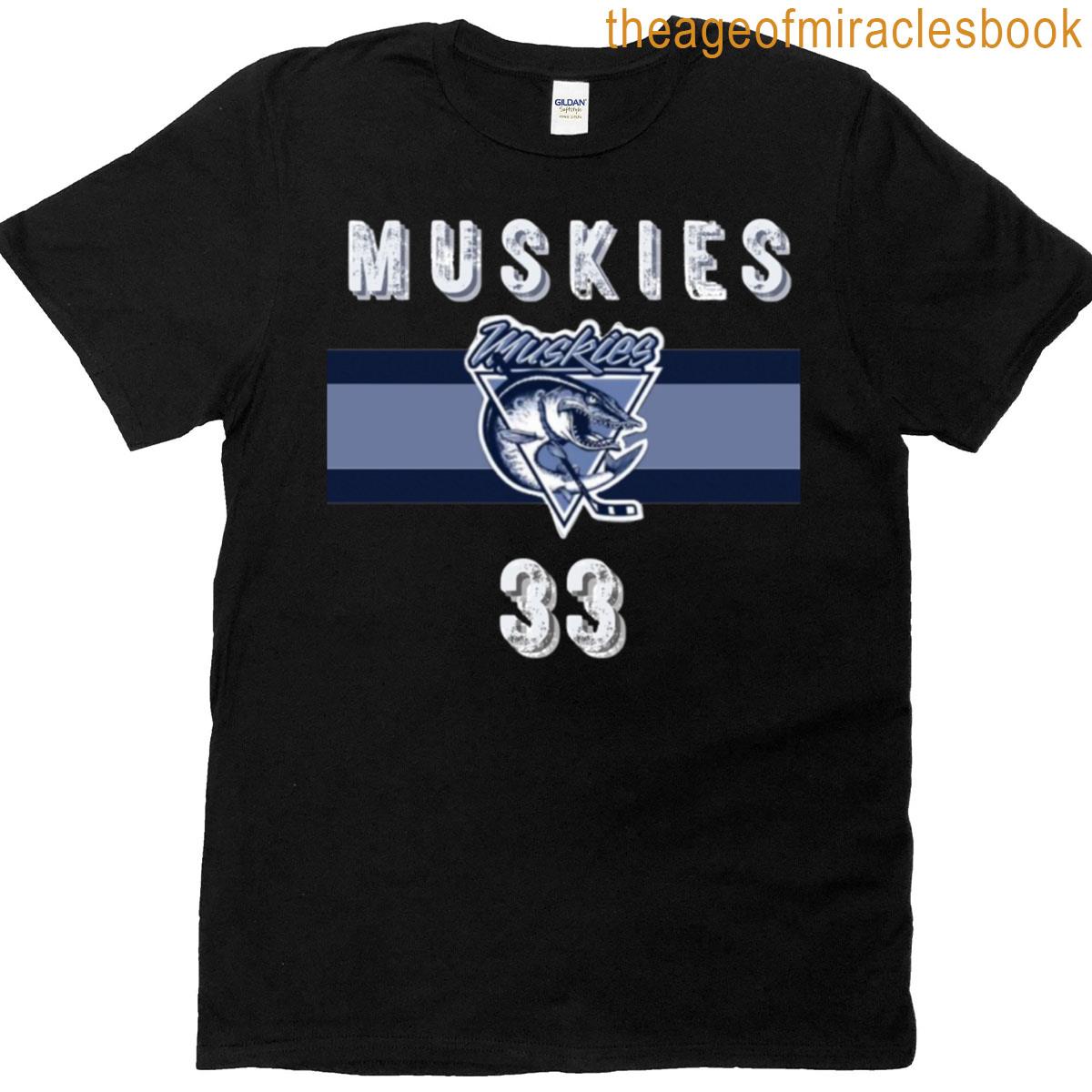 Muskies 33 T-shirt