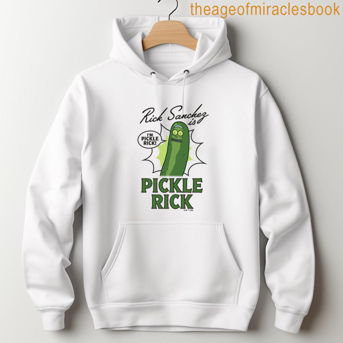 Rick And Morty Rick Sanchez Is Pickle Rick Chest Bf Poster T-shirt