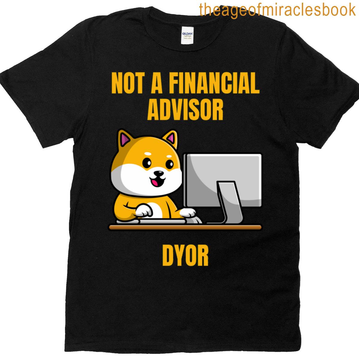 Shiba Inu Is Not A Financial Advisor Active T-shirt
