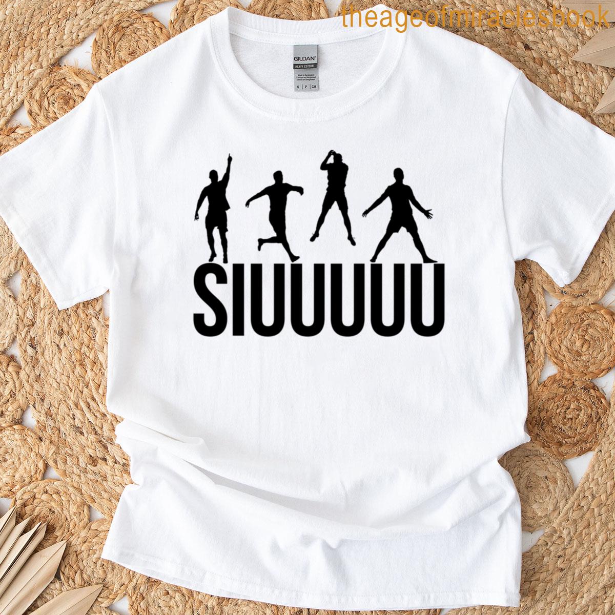 Cristiano Ronaldo Siuuuuuu T-shirt