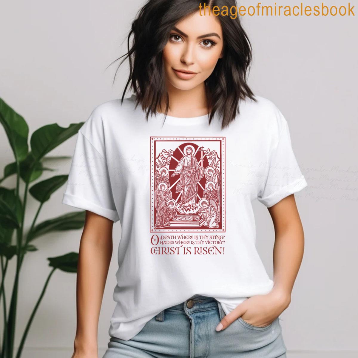 Red Pascha With Text - The Feast Of Feasts T-shirt