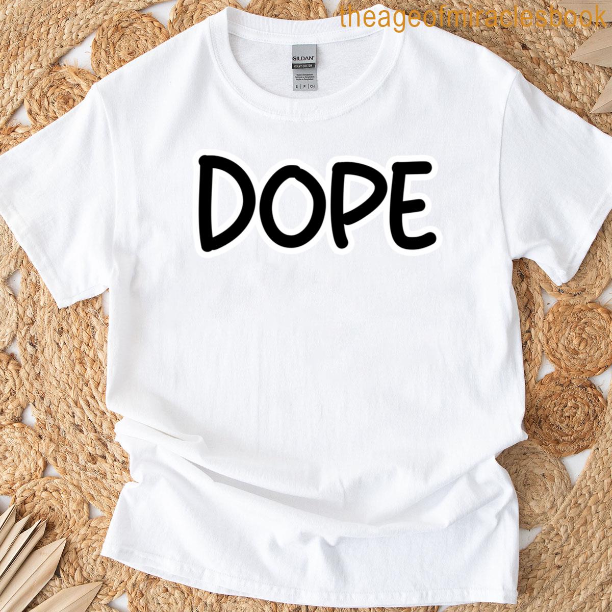 Dope Simple Handwritten T-shirt