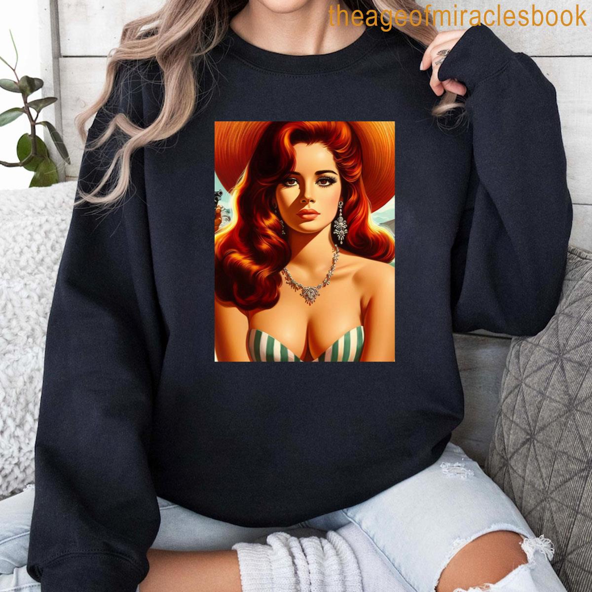 Ginger Beach Pin-up Oversized T-shirt