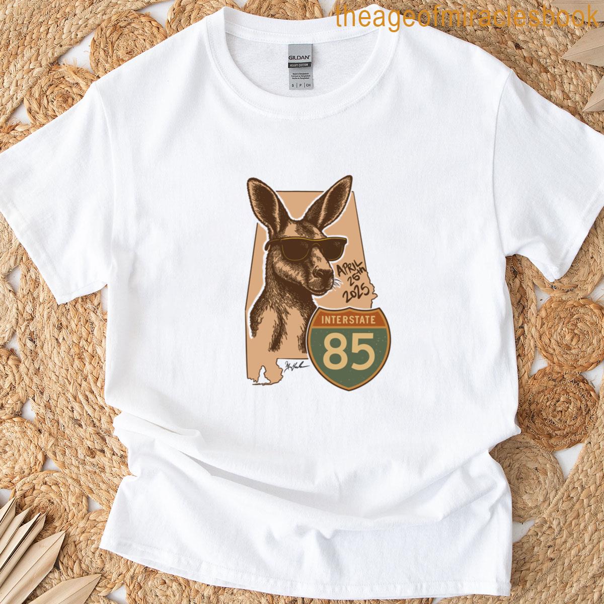 Kangaroo Interstate 85 I-85 T-shirt