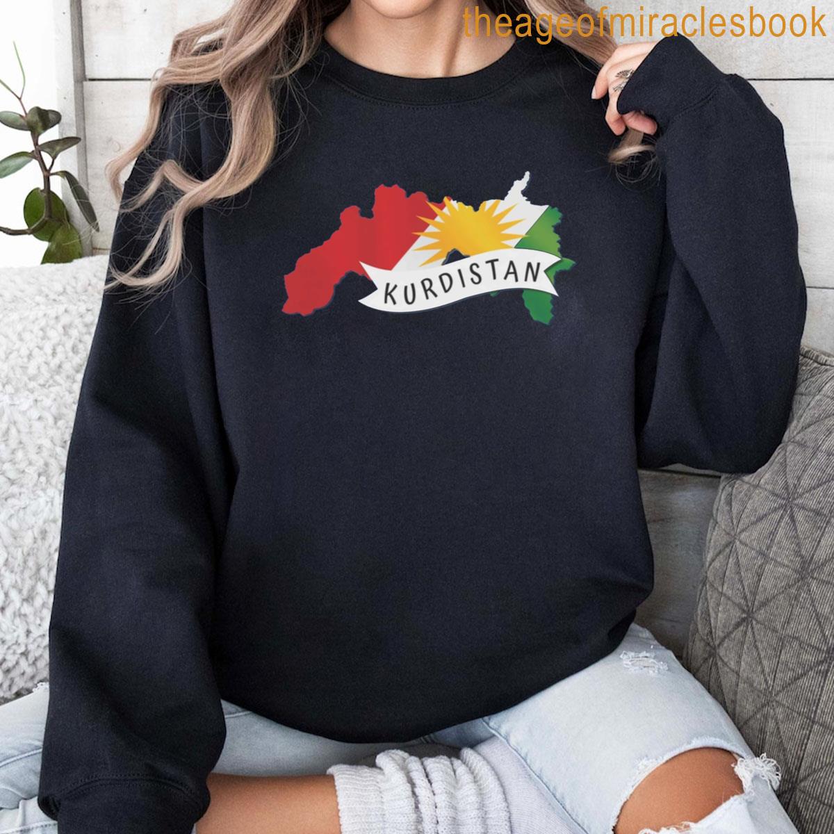 Kurdistan Maps T-shirt