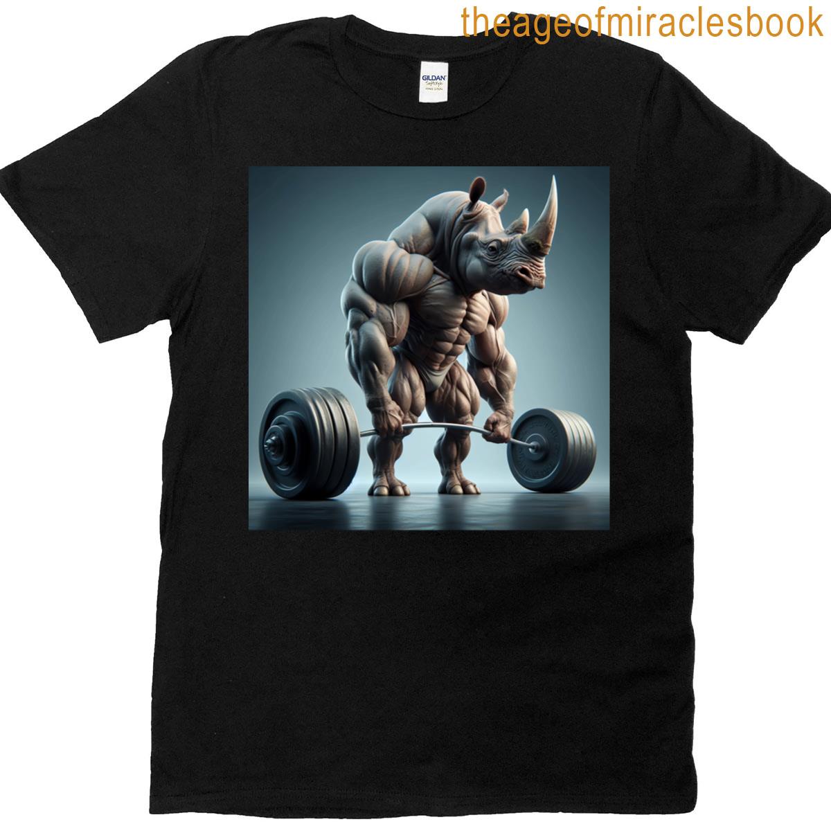 Rhino Bodybuilder Oversized T-shirt