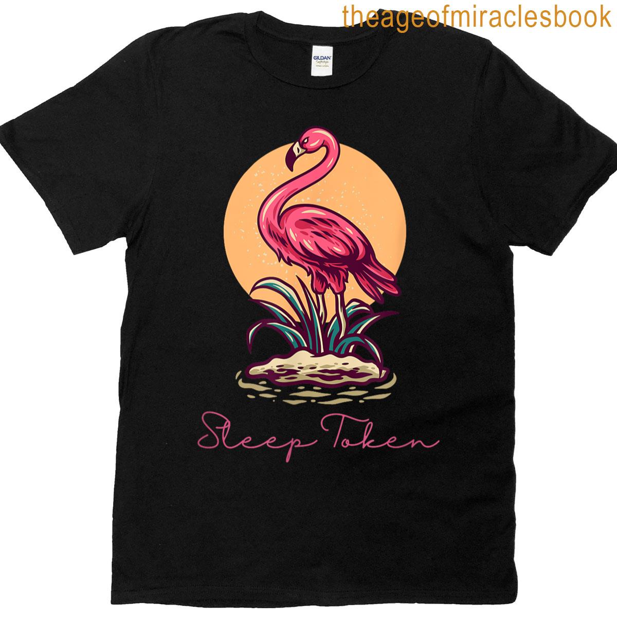 Sleep Token Flamingo Vibes Take Me Back To Eden T-shirt