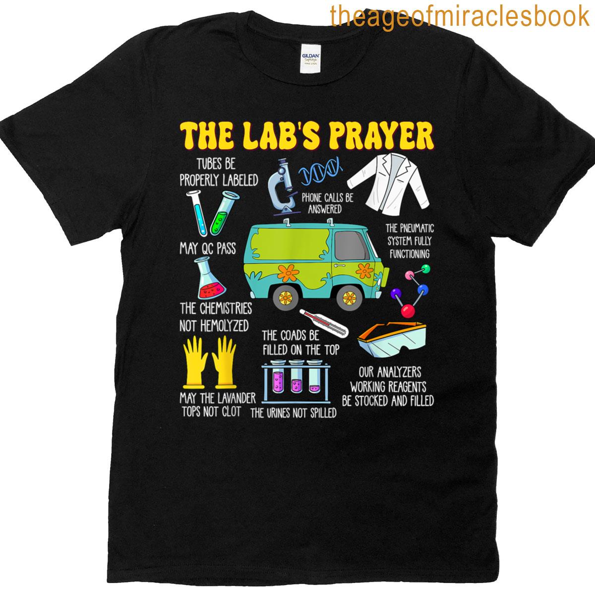 The Lab Prayer Lab Week 2025 Medical Laboratory Scientist T-shirt