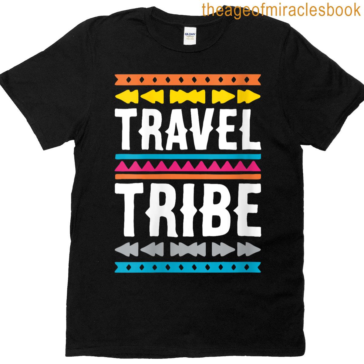 Womens Travel Tribe Apparel T-shirt