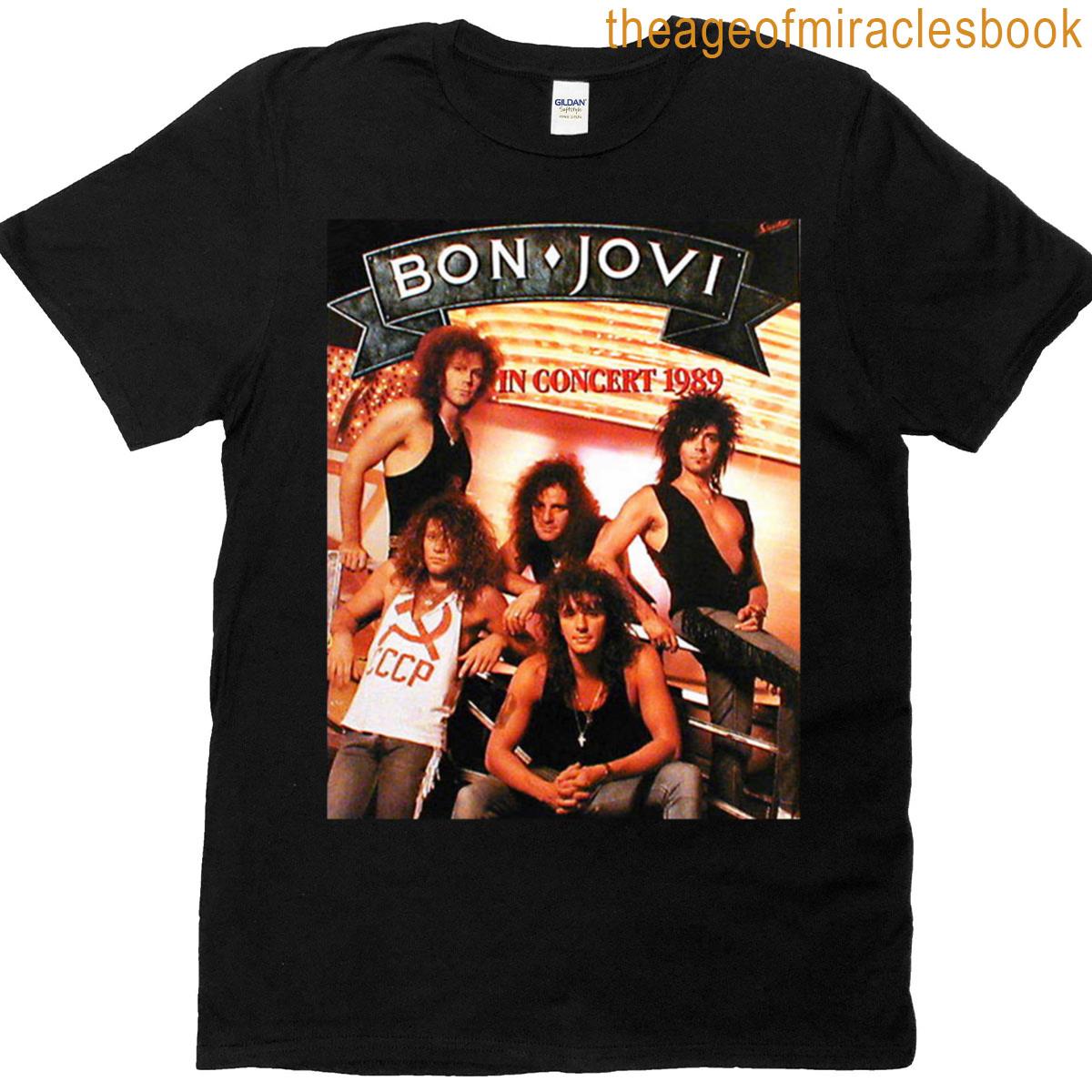 Bon J In Concert 1989 Classic T-shirt
