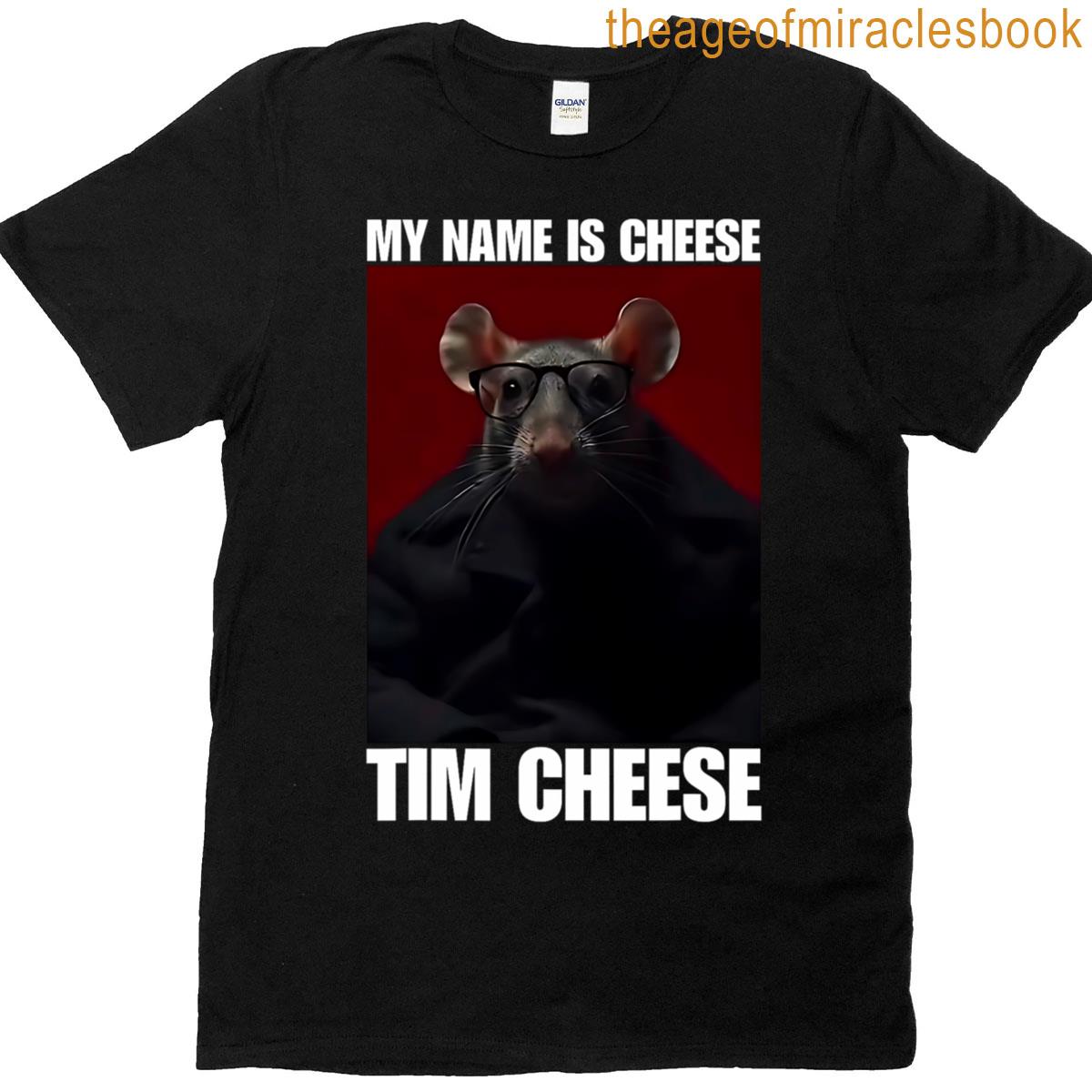Tim Cheese - Brainrot Meme T-shirt