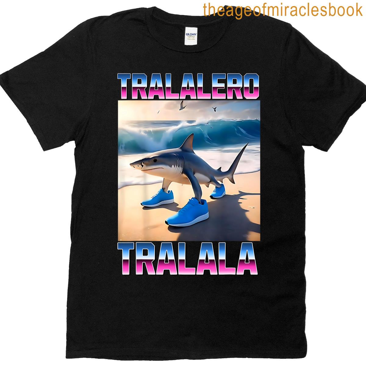 Tralalero Tralala - Italian Brainrot Meme T-shirt