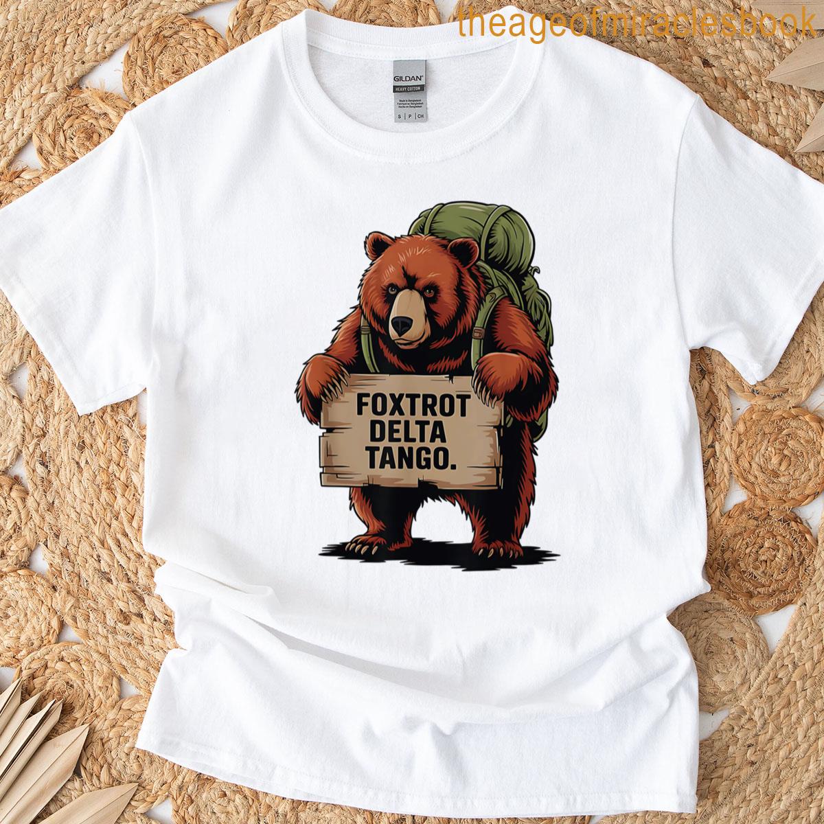 Fdt Resist Bear Foxtrot Delta Tango - Anti Trump National Parks Forest ...