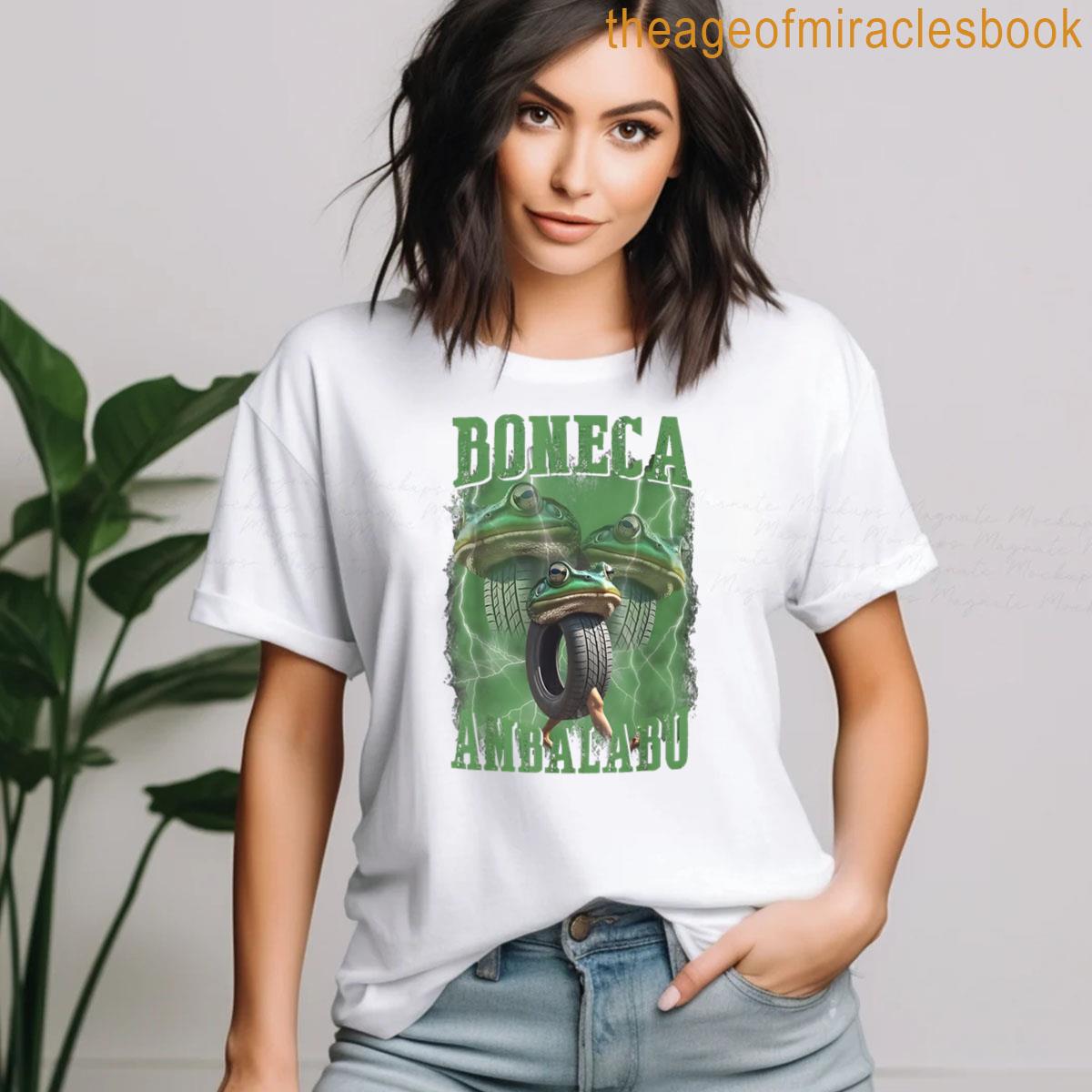 Boneca Ambalabu Meme Italian Brainrot Humor Gen Z T-shirt