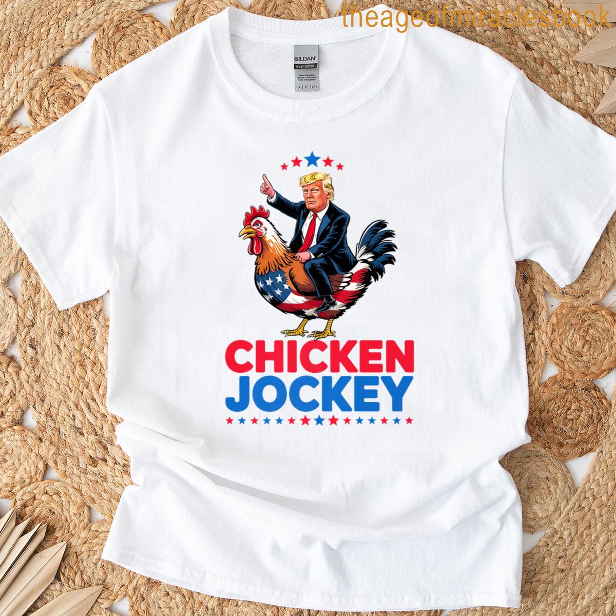 Funny Chicken Jockey Trump Meme Premium T-shirt