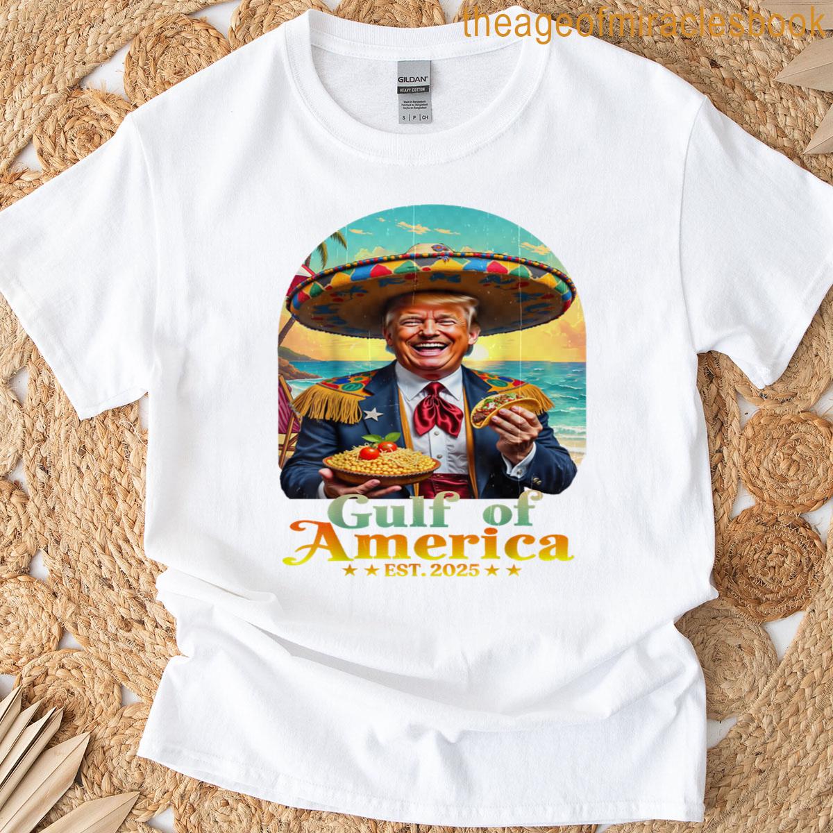 Funny Trump Gulf Of Us America 2025 Trump Merchandise T-shirt