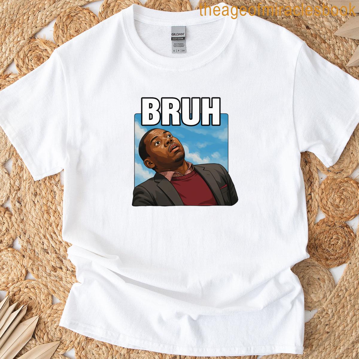 Bruh Meme Confused Face Meme T-shirt