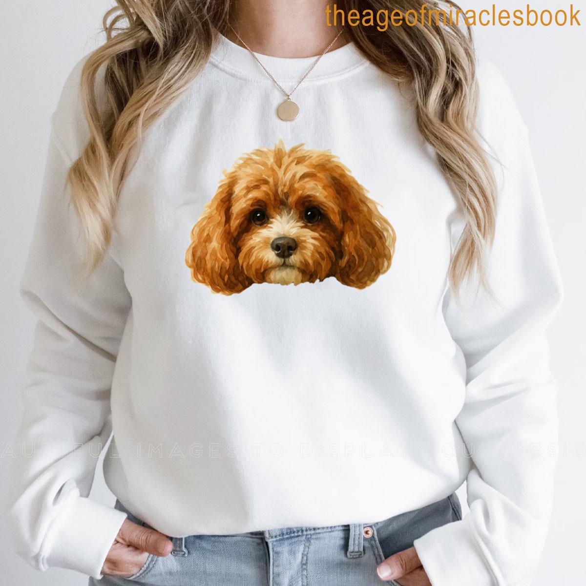 Cavapoo Head T-shirt