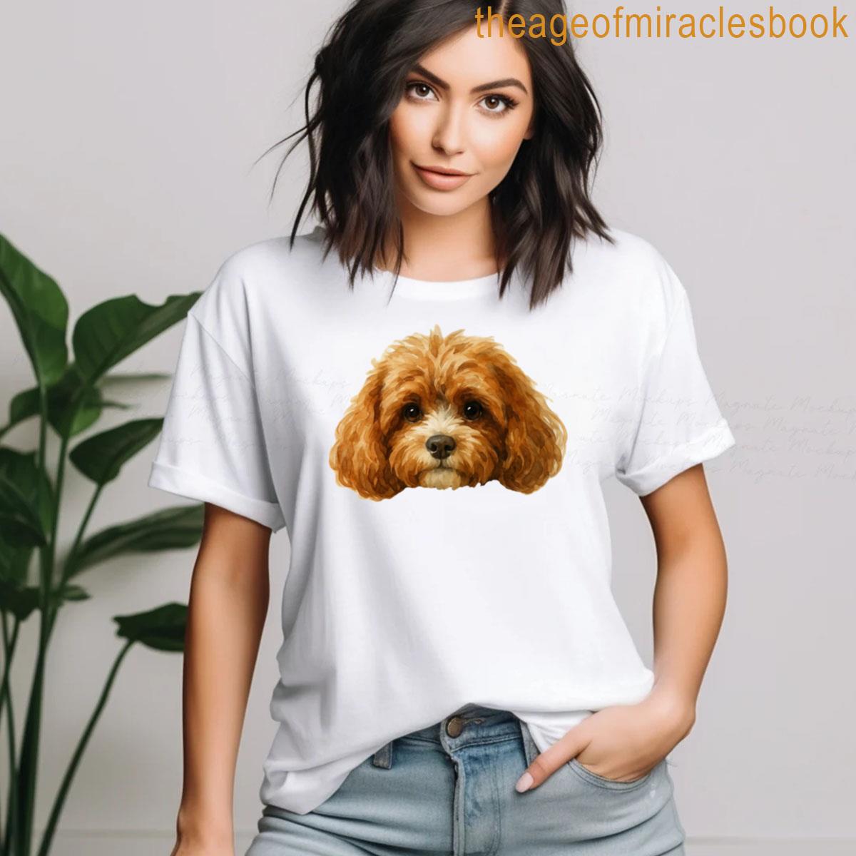 Cavapoo Head T-shirt