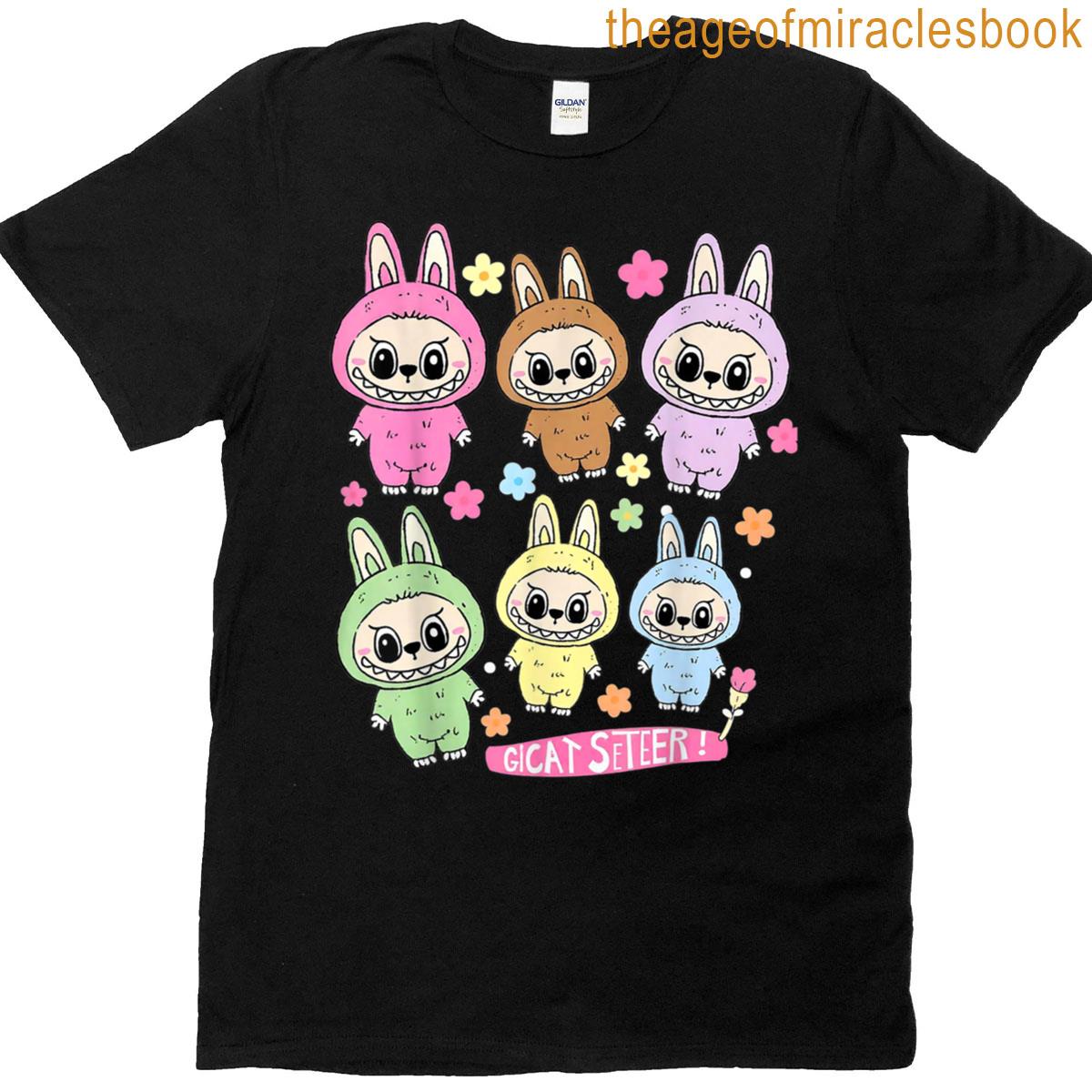 Funny Labubu Lover Cute Labubu The Monsters T-shirt