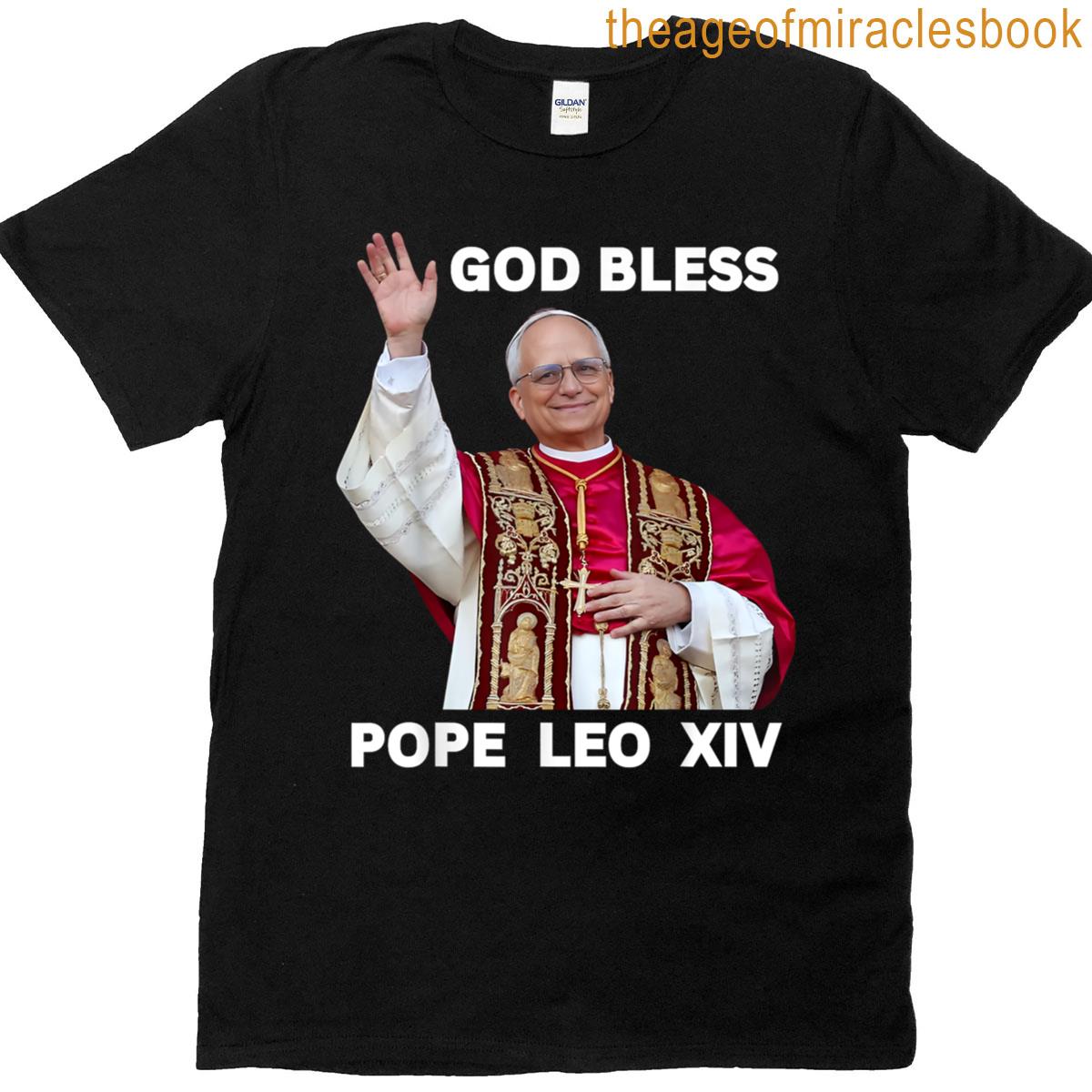 New Pope Leo Xiv Catholic Gifts Merch Souvenirs Catholics T-shirt
