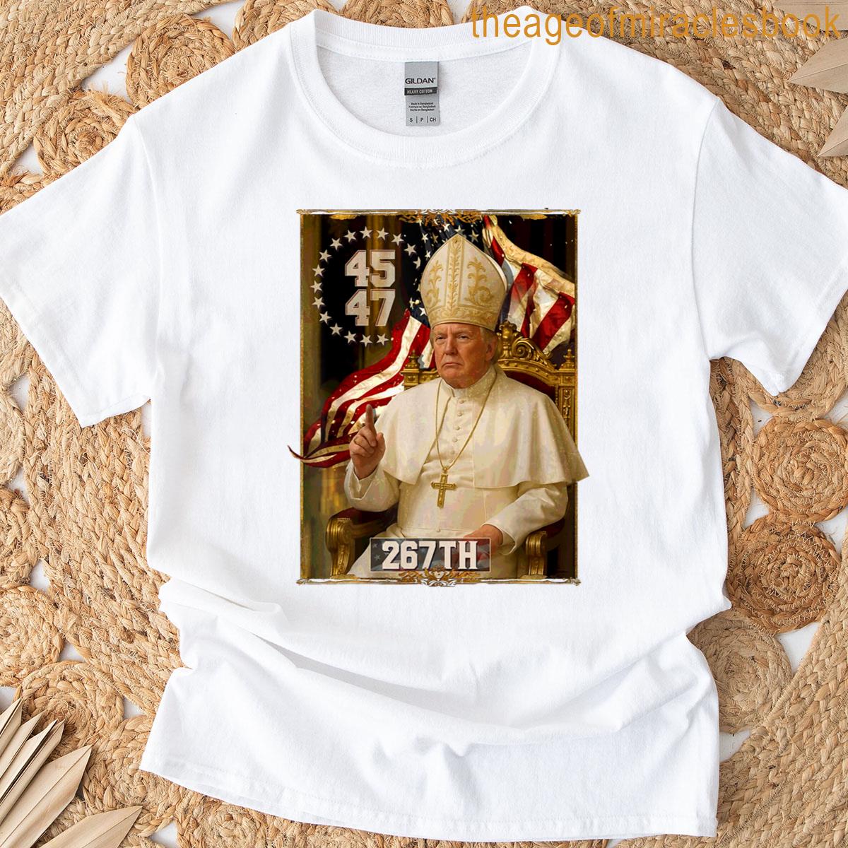 Pope Trump Funny President Trump T-shirt