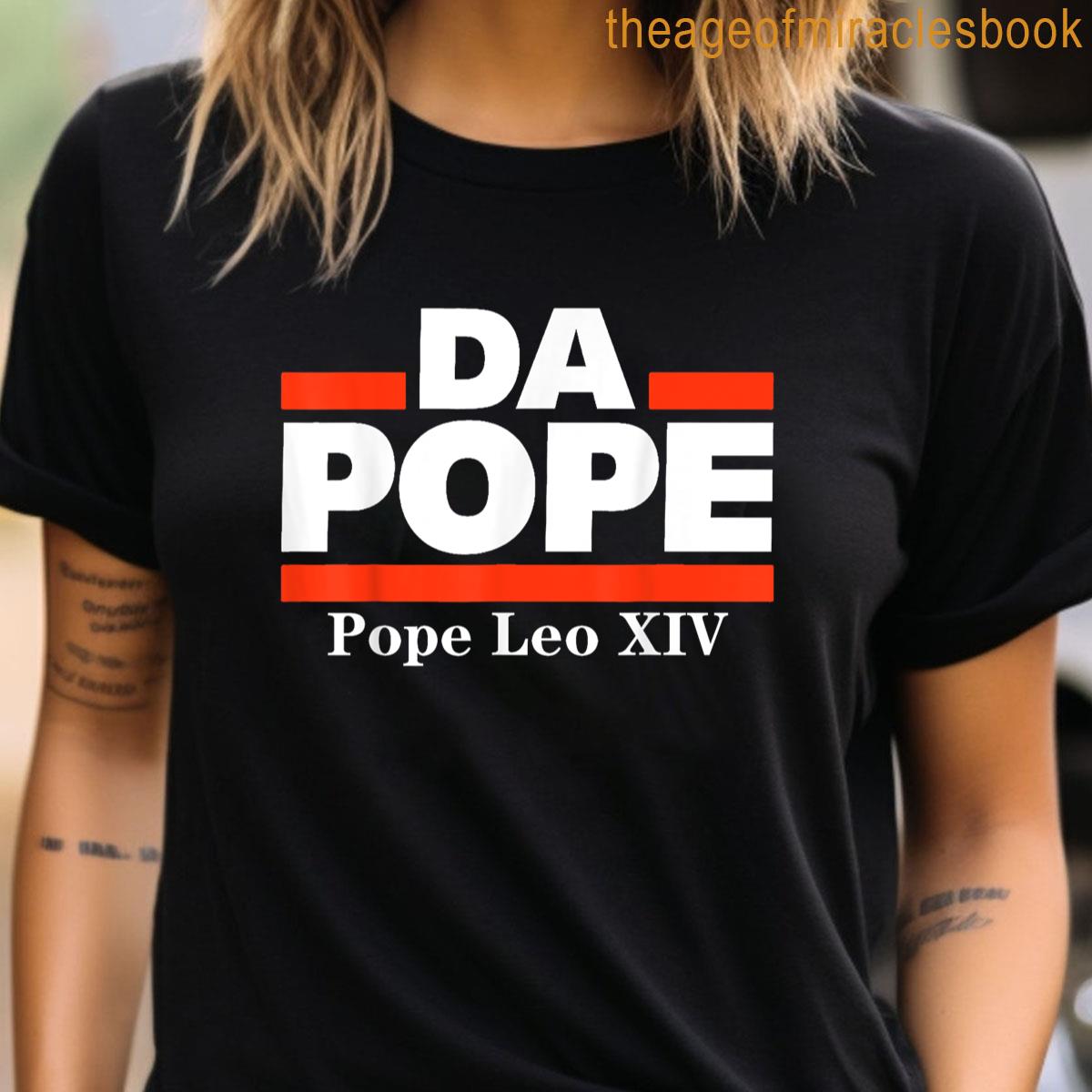 Chicago Pope Leo Xiv Cardinal Robert Prevost Da Pope T-shirt