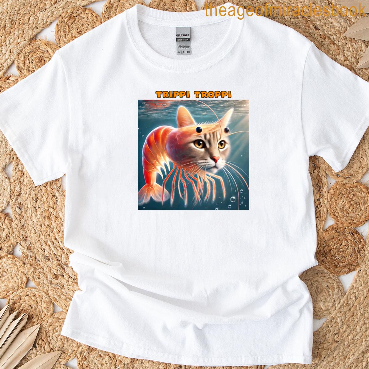 Trippi Troppi Italian Brainrot Character T-shirt