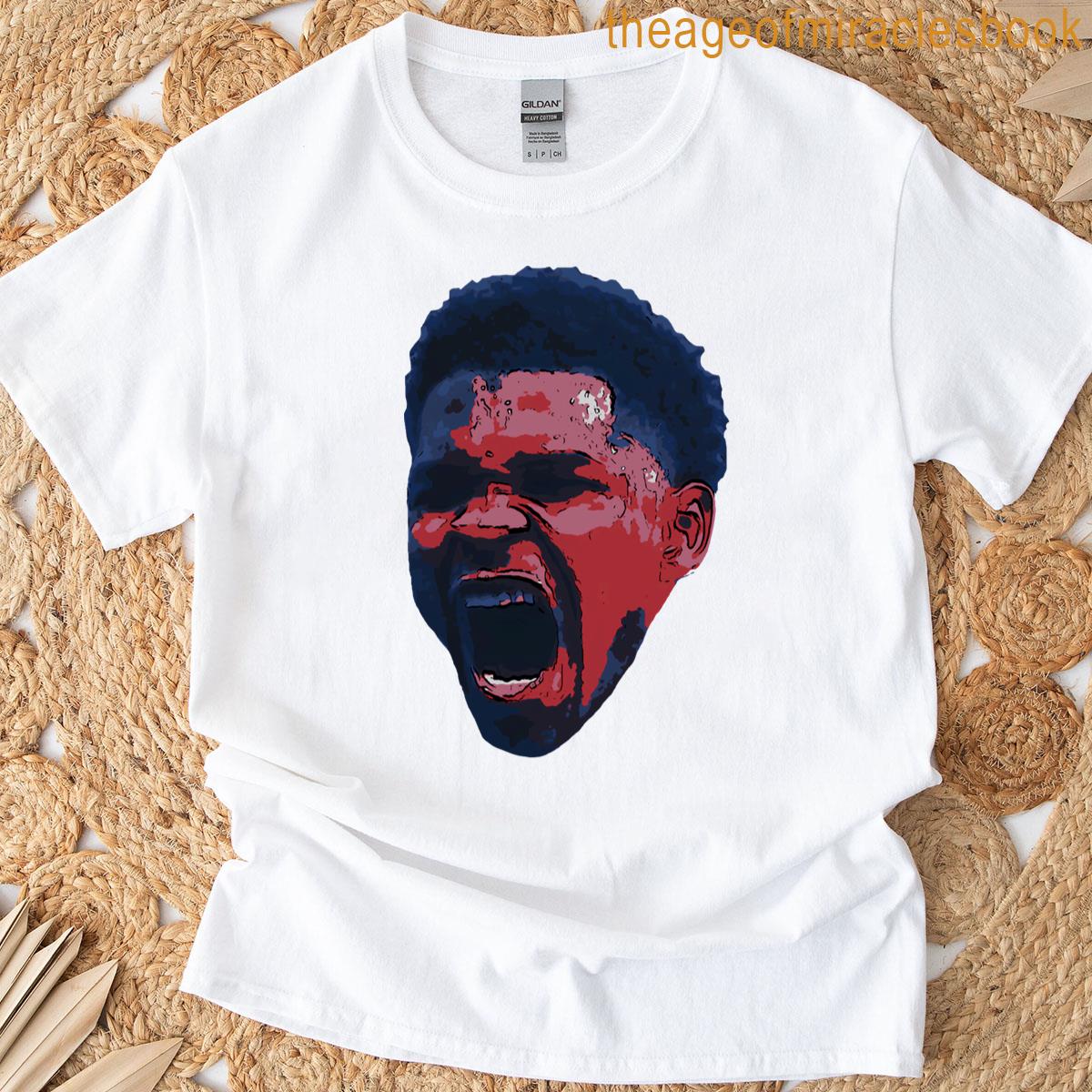 Anthony Edwards Celebration Yell Art Minnesota Timberwolves Fan Design ...