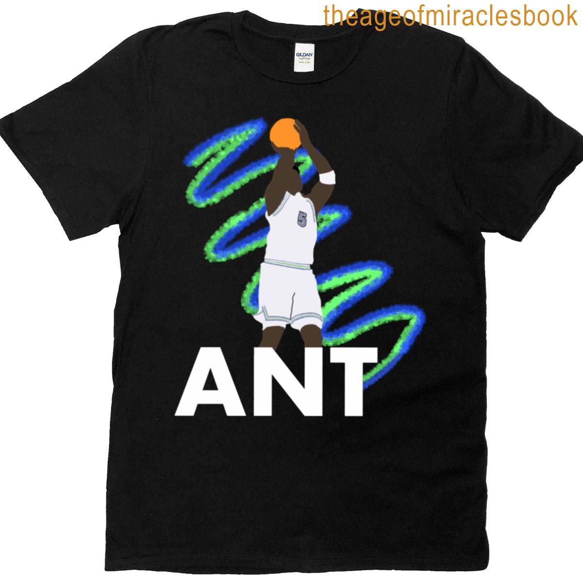 Anthony Edwards Jump Shot T-shirt