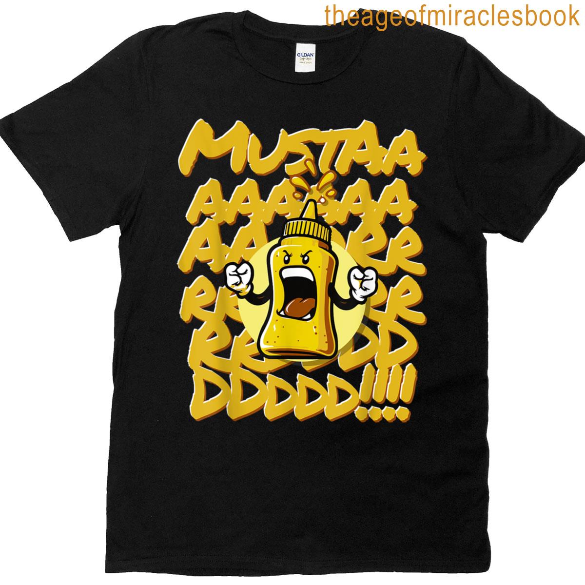 Mustard Bottle Scream T-shirt