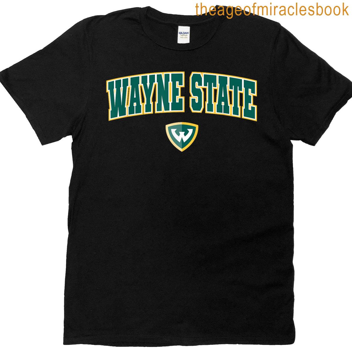 Wayne State University Warriors Arch Logo T-shirt