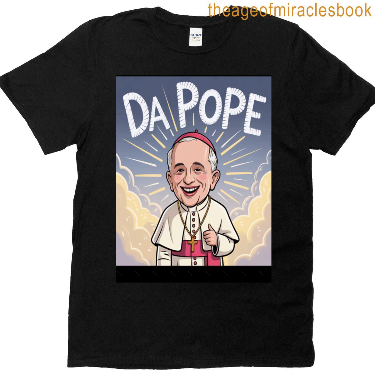 Funny Pope Da Pope Oversized T-shirt