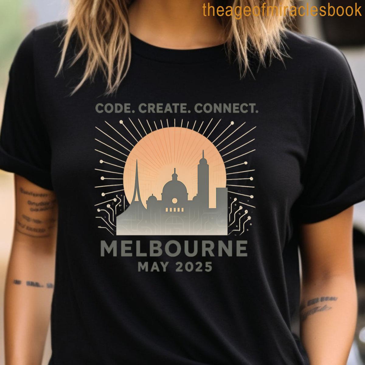 Melbourne Hackathon 2025 Lg T-shirt