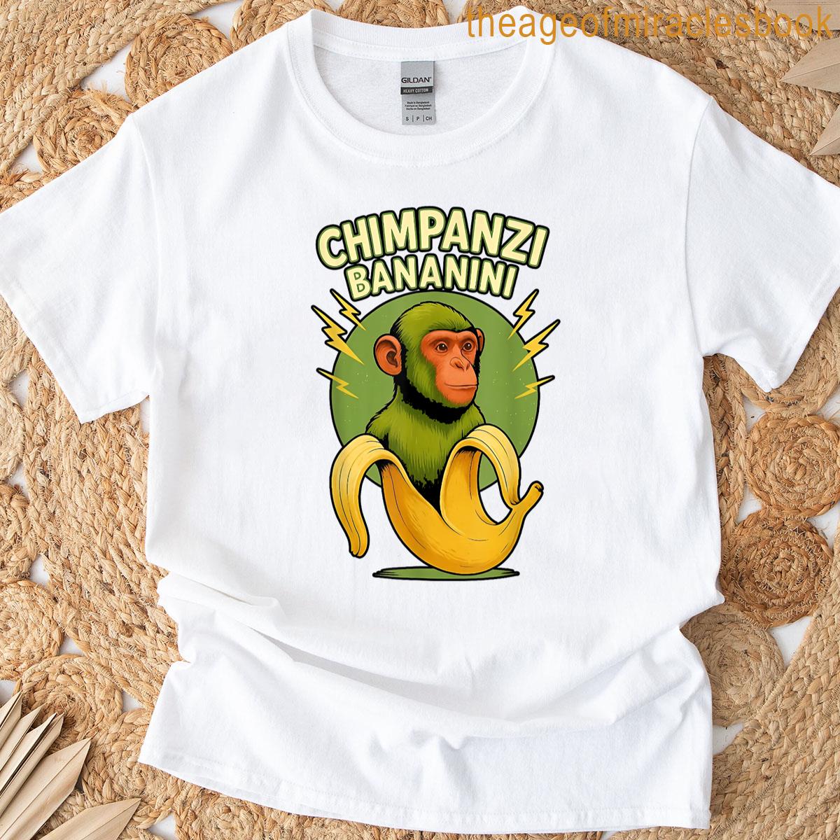 Chimpanzini Bananini - Italian Brainrot Meme T-shirt