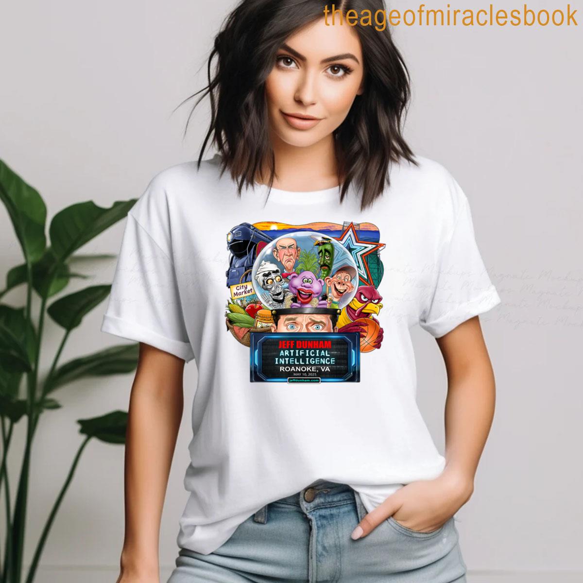 Jeff Dunham Roanoke Va 2025 T-shirt