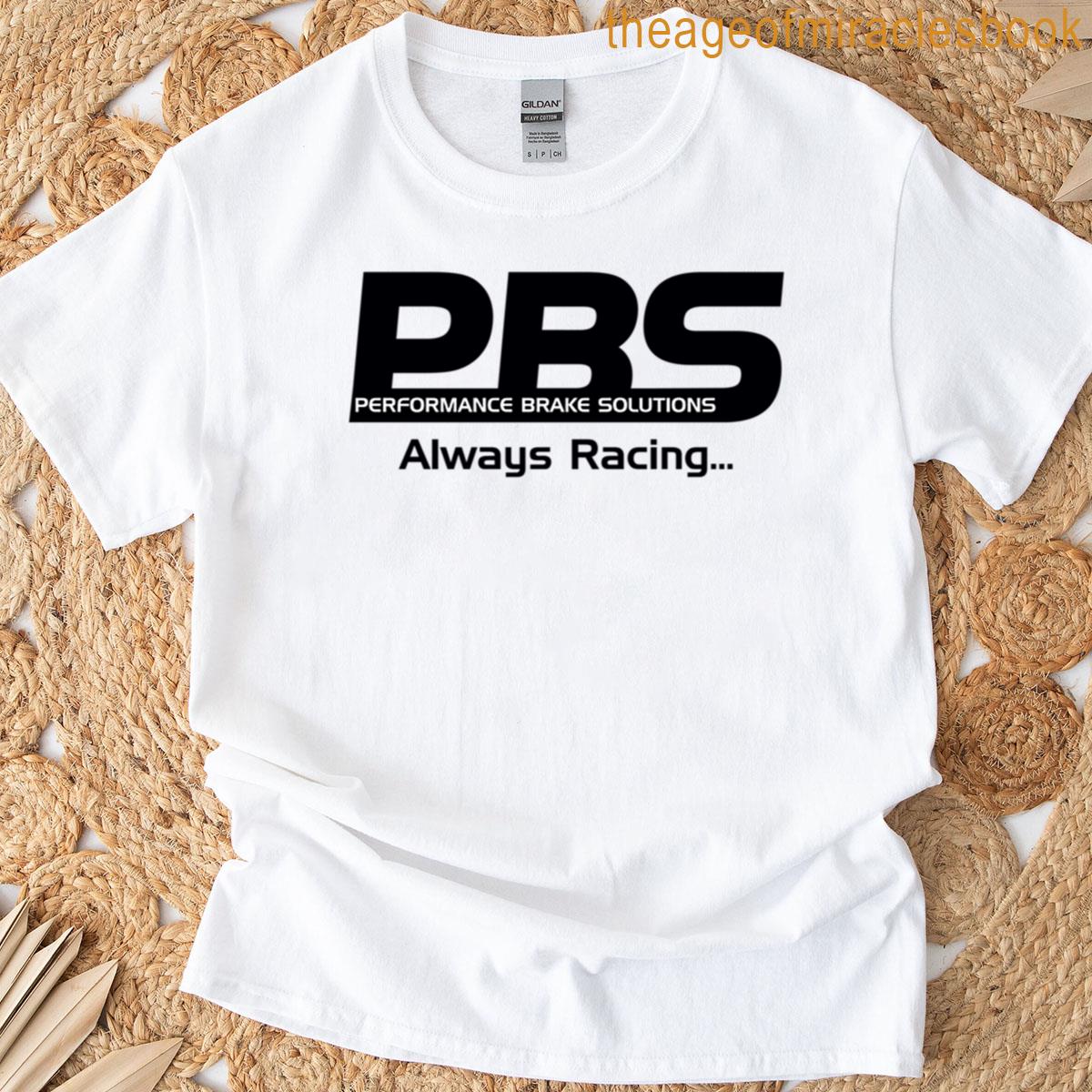 Pbs - Black Text T-shirt