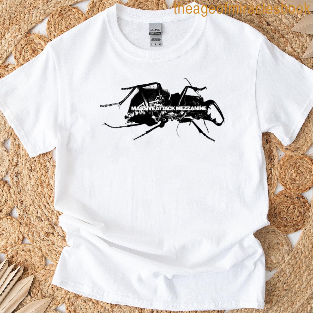 Massive Attack Mezzanine Album Cover Hd T-shirt