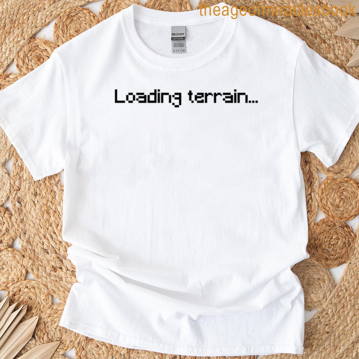 Loading Terrain - Minecraft - A Minecraft Movie T-shirt